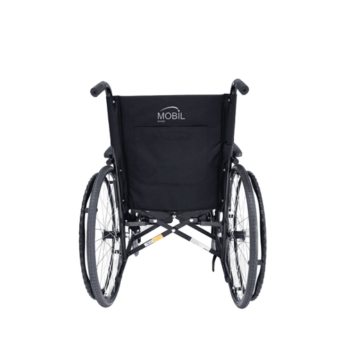 Cadeira de Rodas em Aço Classic (Suporta até 100 kgs) – Mundo Geriátrico